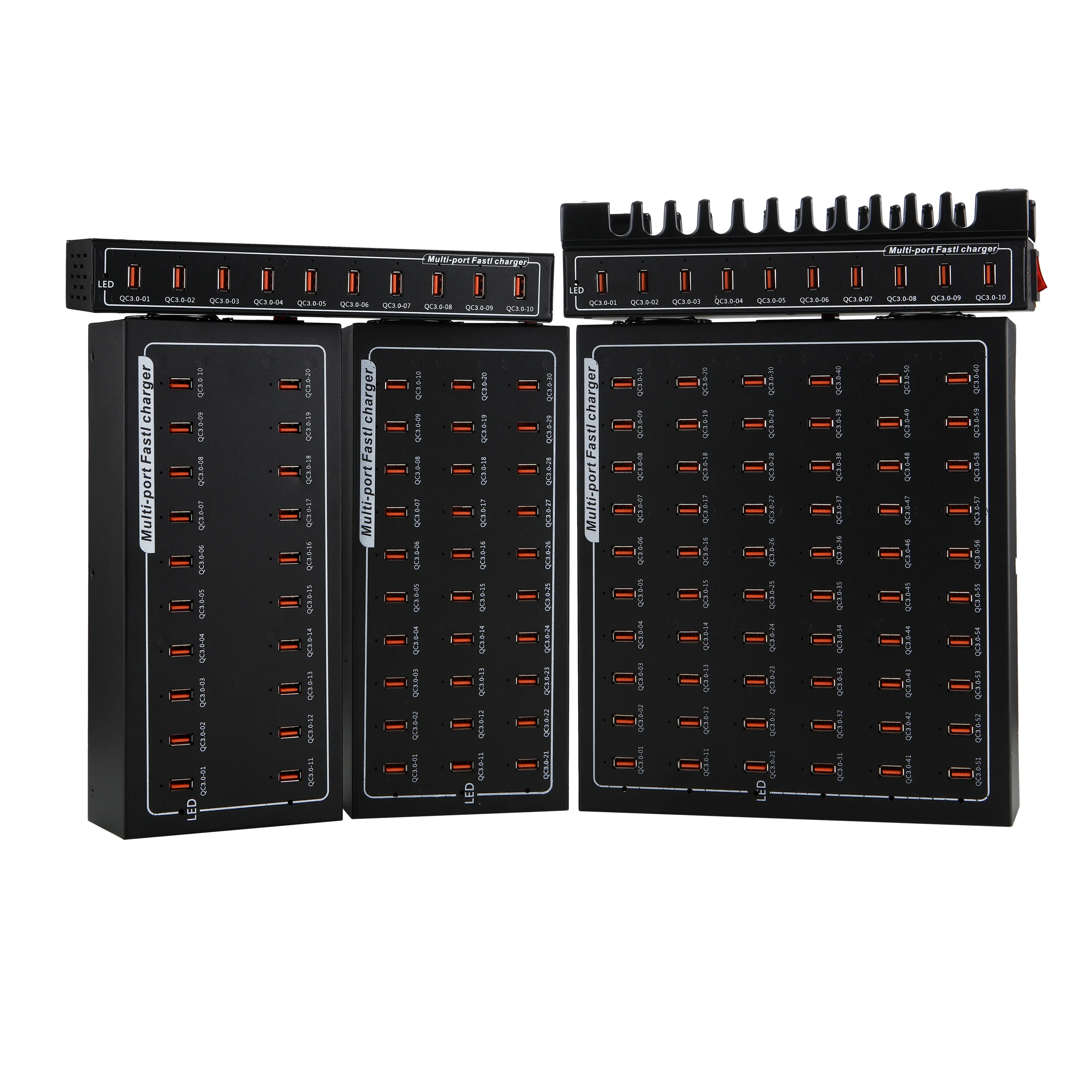 30 Port 40 Port 400W USB Charging Station 40-in-1 USB Charging Hub for ...