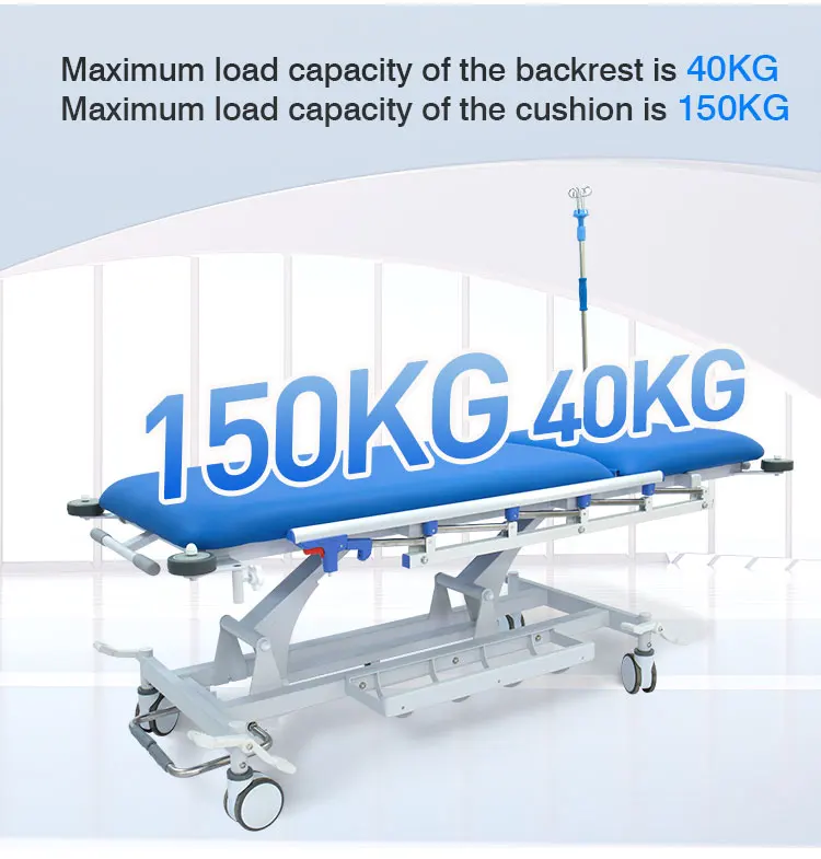 Professional Electric Hospital Patient Emergency Transfer Stretcher Bed ...