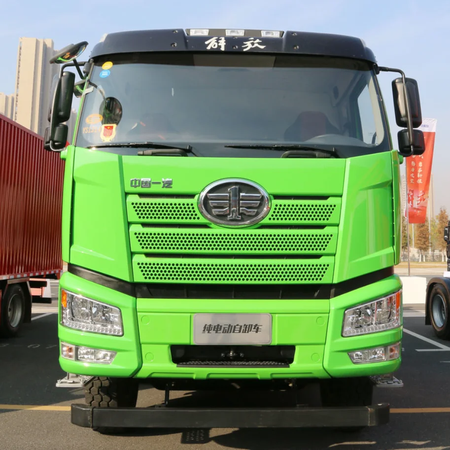 Faw J6p 8*4 Nouvelle Énergie Camion À Benne Basculante Électrique Catégorie De Véhicule ...