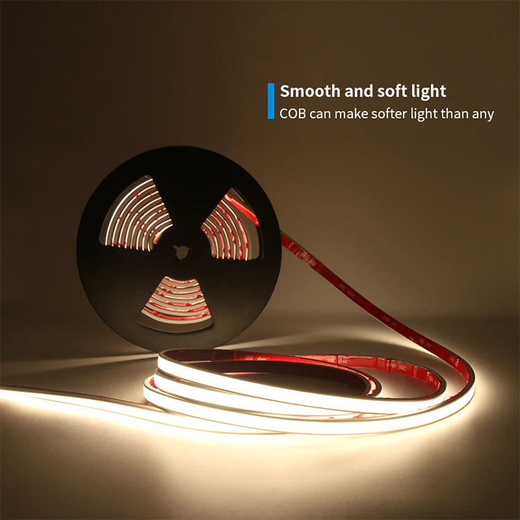 High Efficiency Neon Flex COB Led Strip IP67 Dot Free Linear Strip ...
