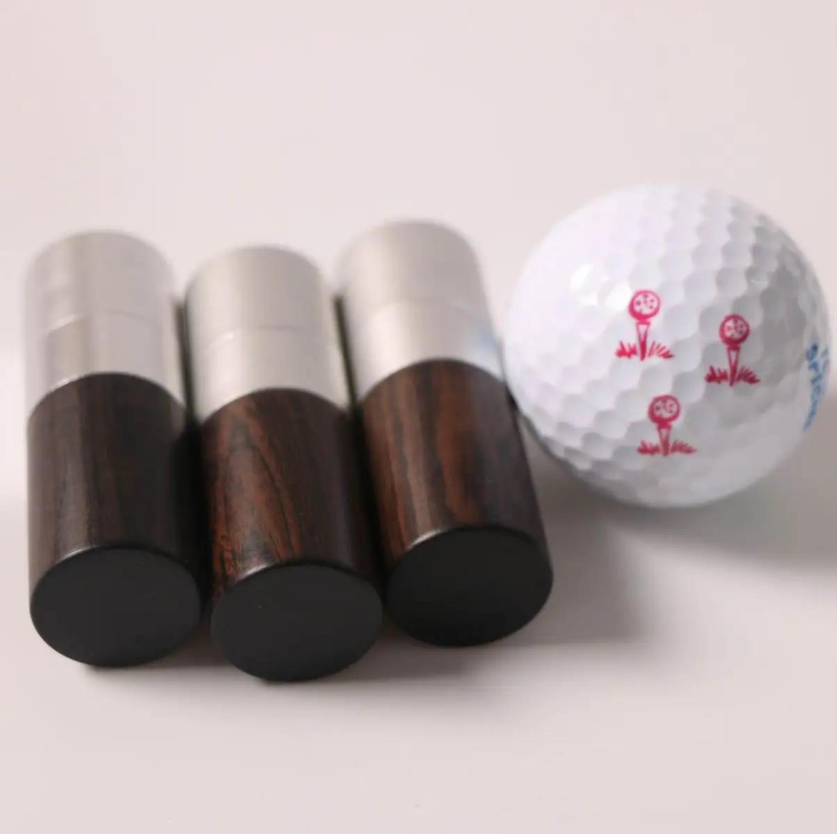 Custom Wooden Golf Ball Stampers Dia.11mm With Best Quality Fast Drying ...