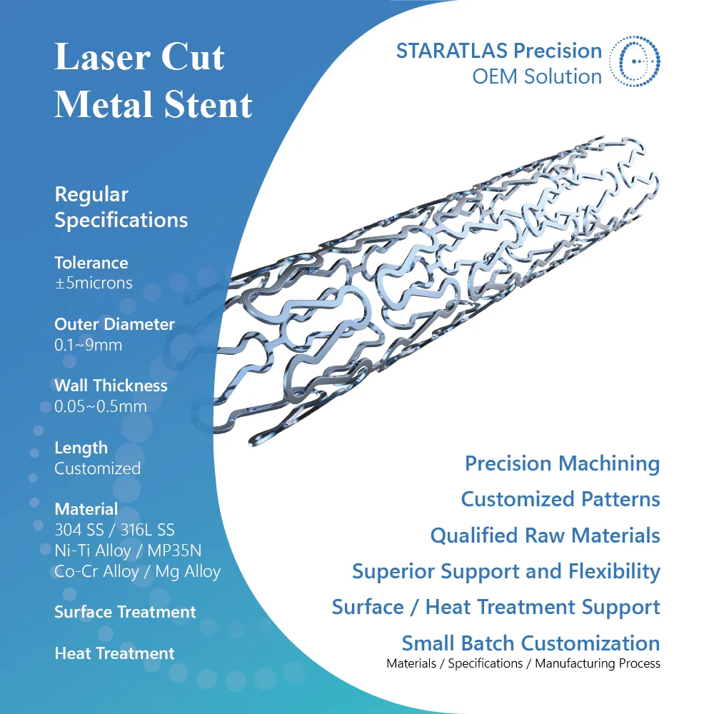 Coronary Cardiac Stent with OEM ODM Service - Staratlas Precision