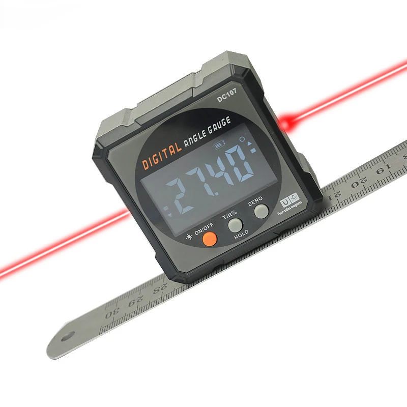 IP54 Green Laser Digital Level Two-Way Protractor for DIY Inclinometer ...