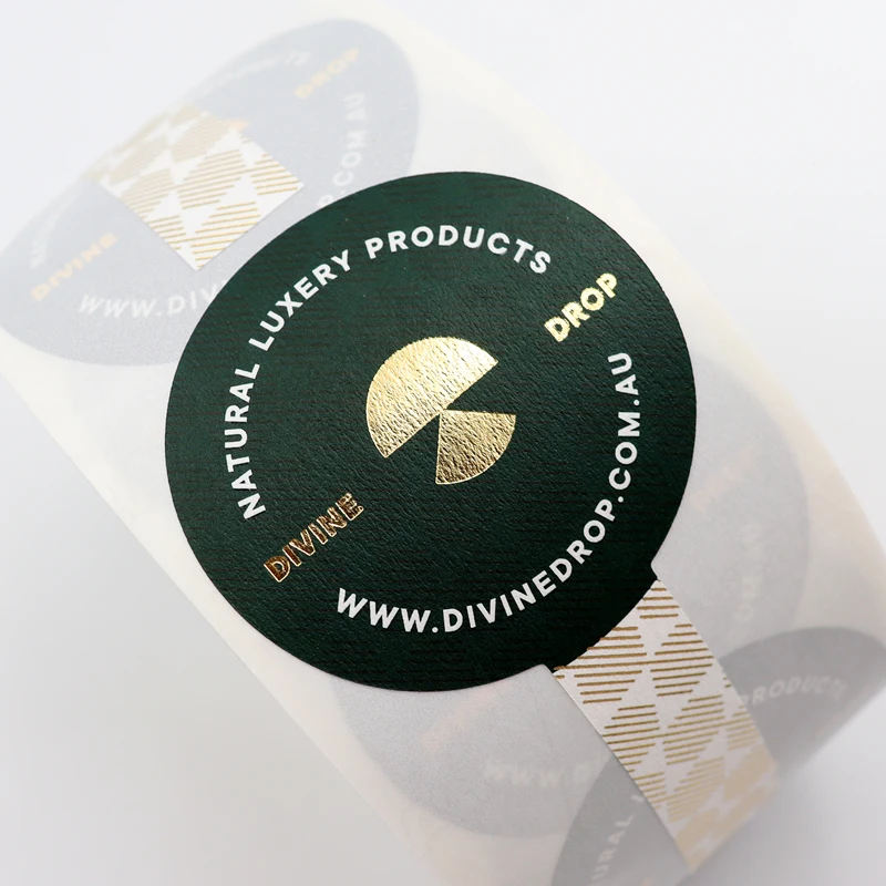 Custom Tamper Proof Evident Bottle Security Seal Sticker