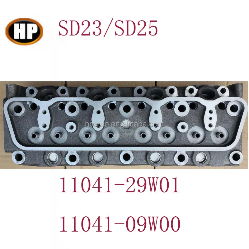 Syhp Sd23 Sd25 Diesel Engine Cylinder Head For Nissan 11041-09w00 11041 ...