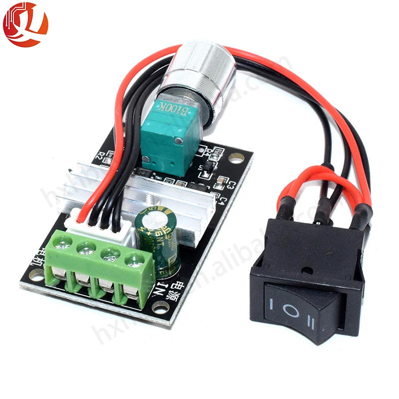 Pwm Dc Motor Speed Control Switch 6v12v24v 3a Switch With Forward And ...