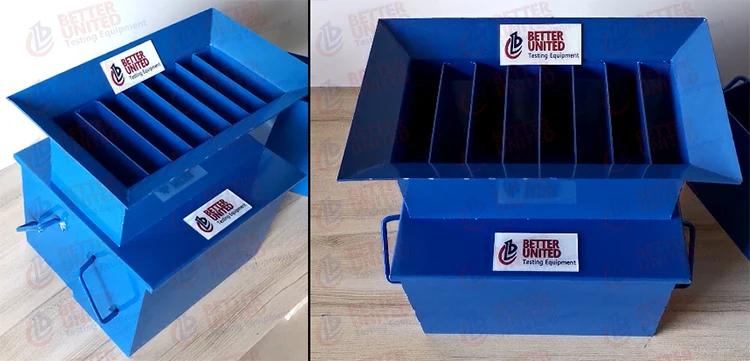 Alibaba.com: Stainless Steel 24-Channel Lab Coal Riffle Sample Divider ...