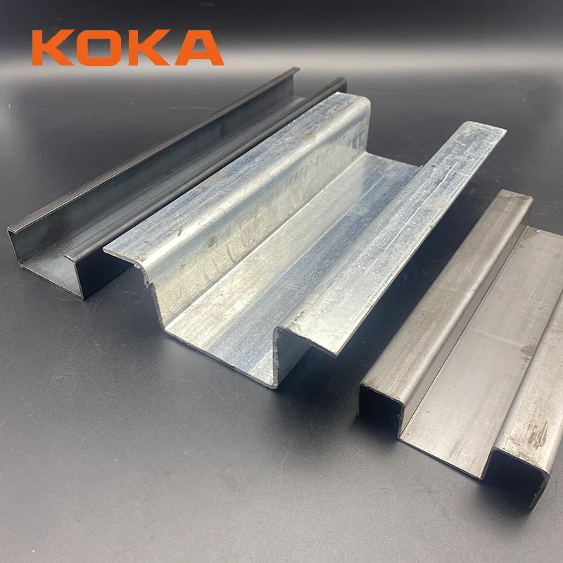 Custom Galvanized Steel Profiles - Top Hat Channel Batten