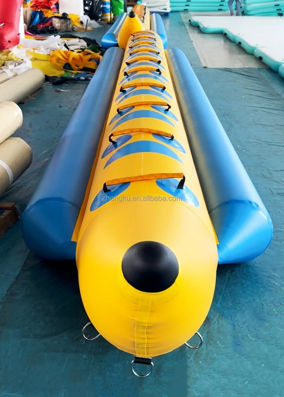 Factory Wholesale Inflatable Banana Boat Towable Single Row Double Row ...