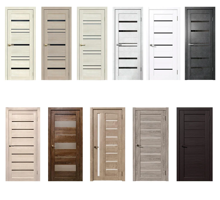 Modern PVC Door Novel Style High Quality Strong Supply Waterproof MDF ...