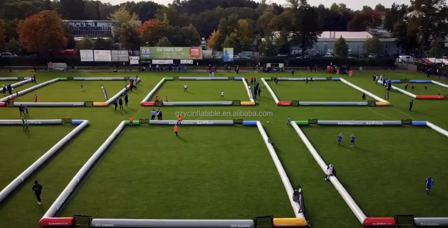 Guangzhou Customized Logo Print Airtight Tarpaulin Football Tournament ...