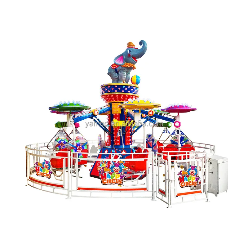 Yamoo Bee Theme Spin Ride Carousel Ride Park - Buy Amusement Rides ...