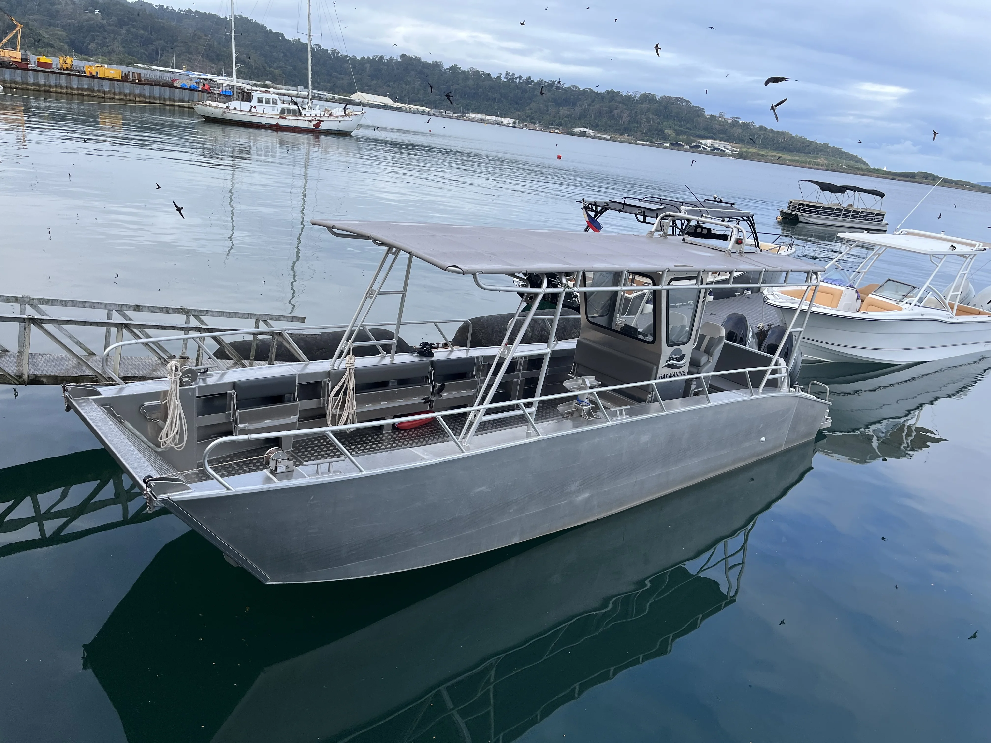 Small Work Boat 30ft Cargo Ship - Aluminum Passenger Boat for Sale ...