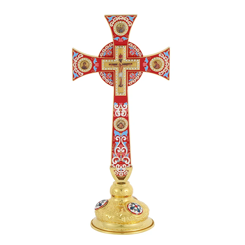 Orthodox Cross - Jesus Crucifix Wall Decoration for Church