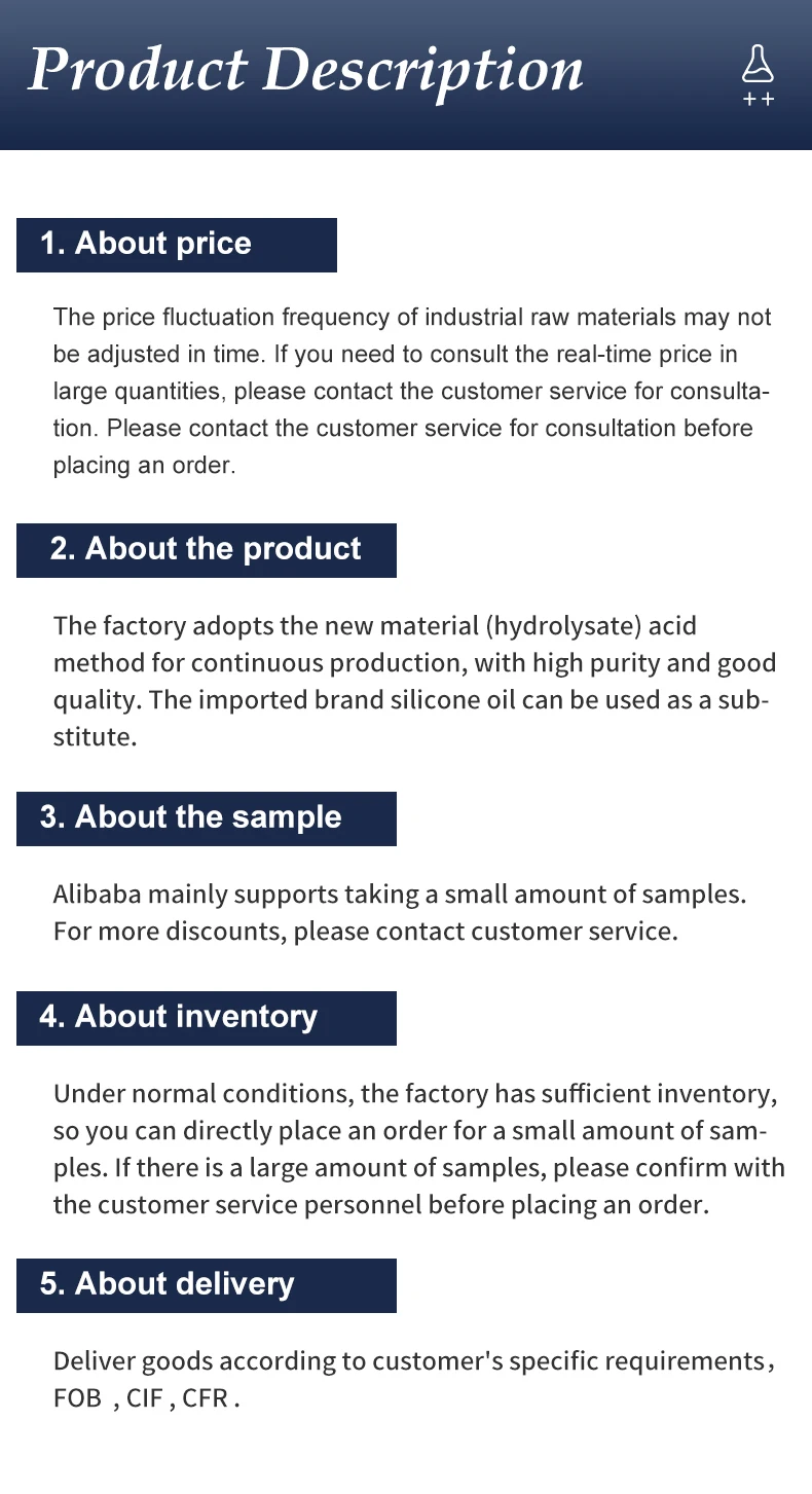 Durable High Quality Pdms Silicone Oil Polydimethylsiloxane Pdms 50cst ...