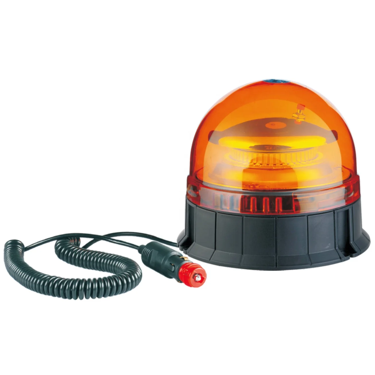 Flexible Pole Mount Amber Rotating Flashing Beacon Lamp Heavy Duty ...