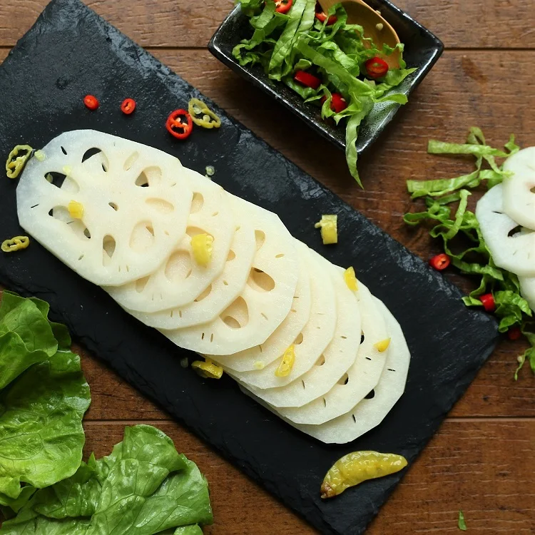 Korean Healthy Vegetables Seasoned Lotus Root Slice Recipes For Cookies ...