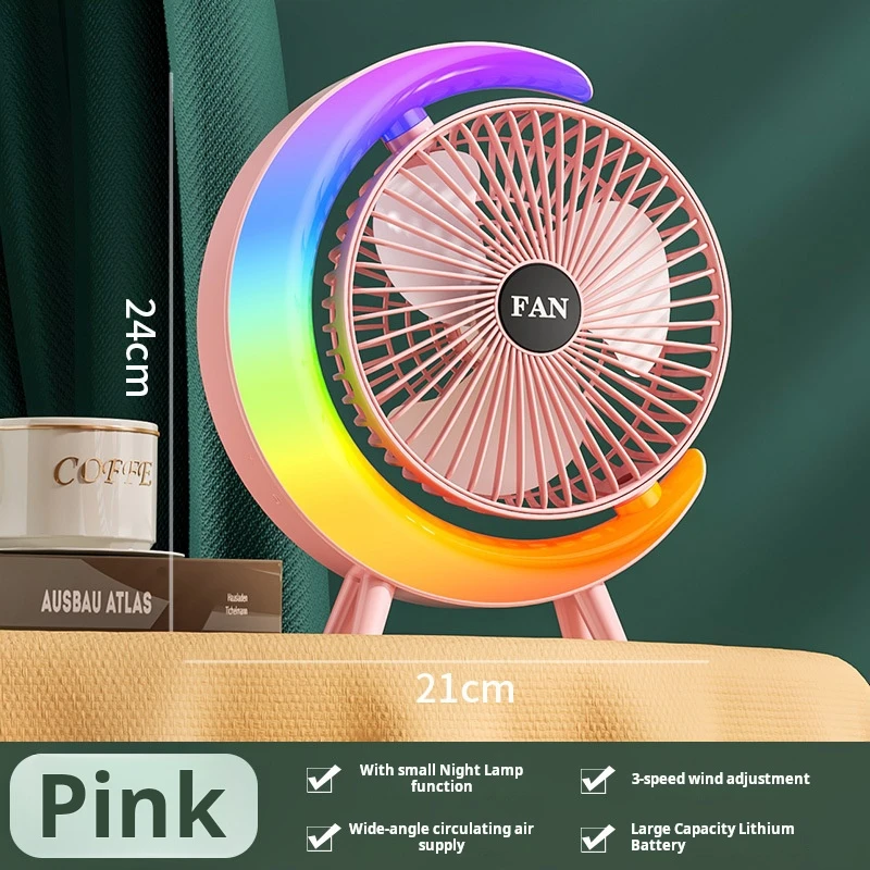 USB Charging New Color Marquee Fan Smart Home Product for Office ...