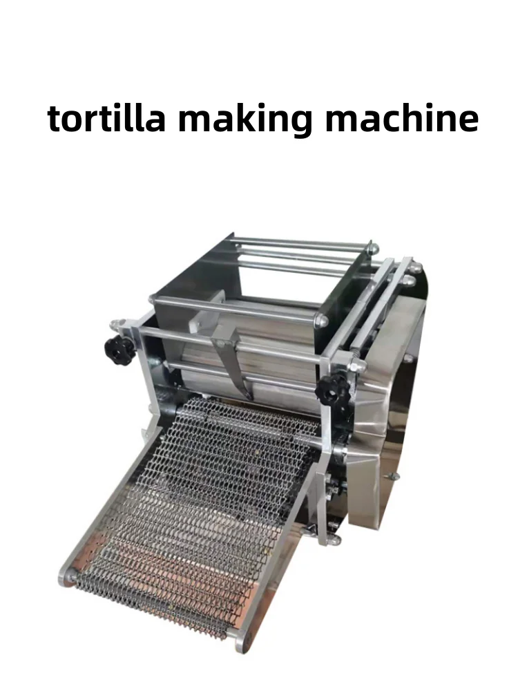 Small Electric Taco Making Corn Tortilla Machine Automatic / Corn Flour ...