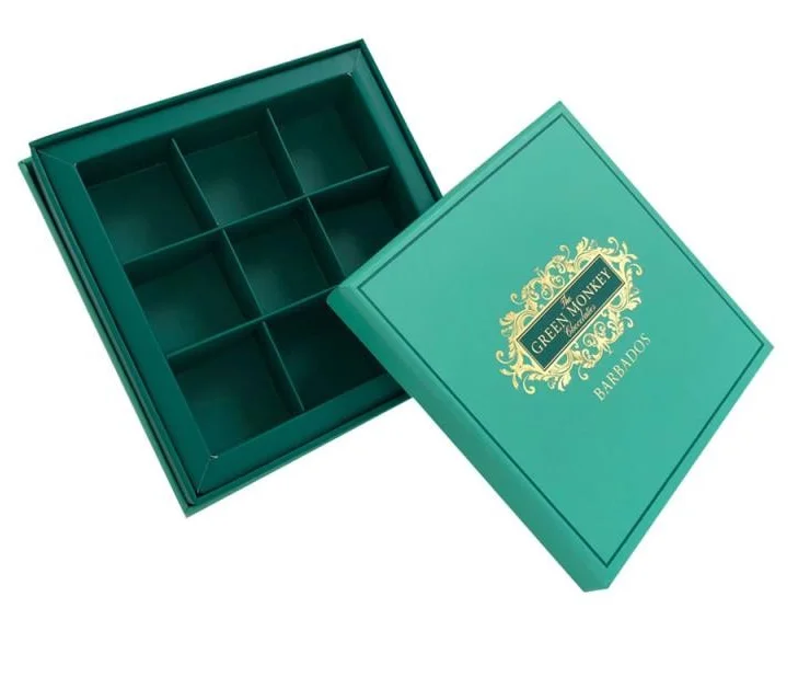 Custom Printed Empty Gift Chocolates Box Choclates Box Packaging With A ...