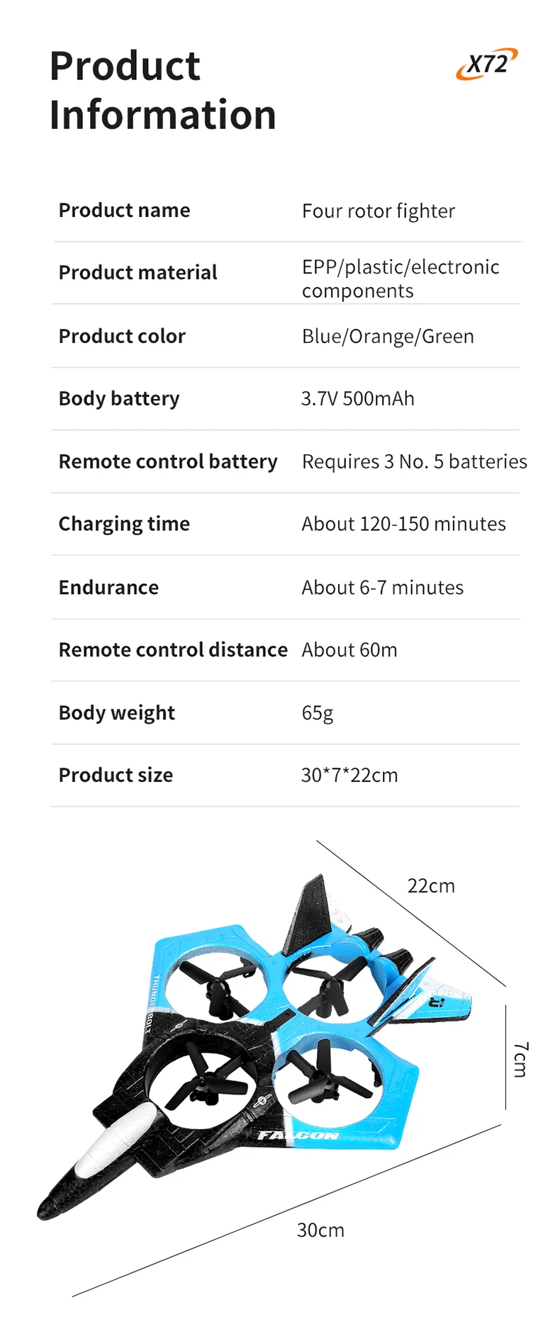 Aviones A Radio Control Epp 4ch Quadcopter Remote Control Wireless ...