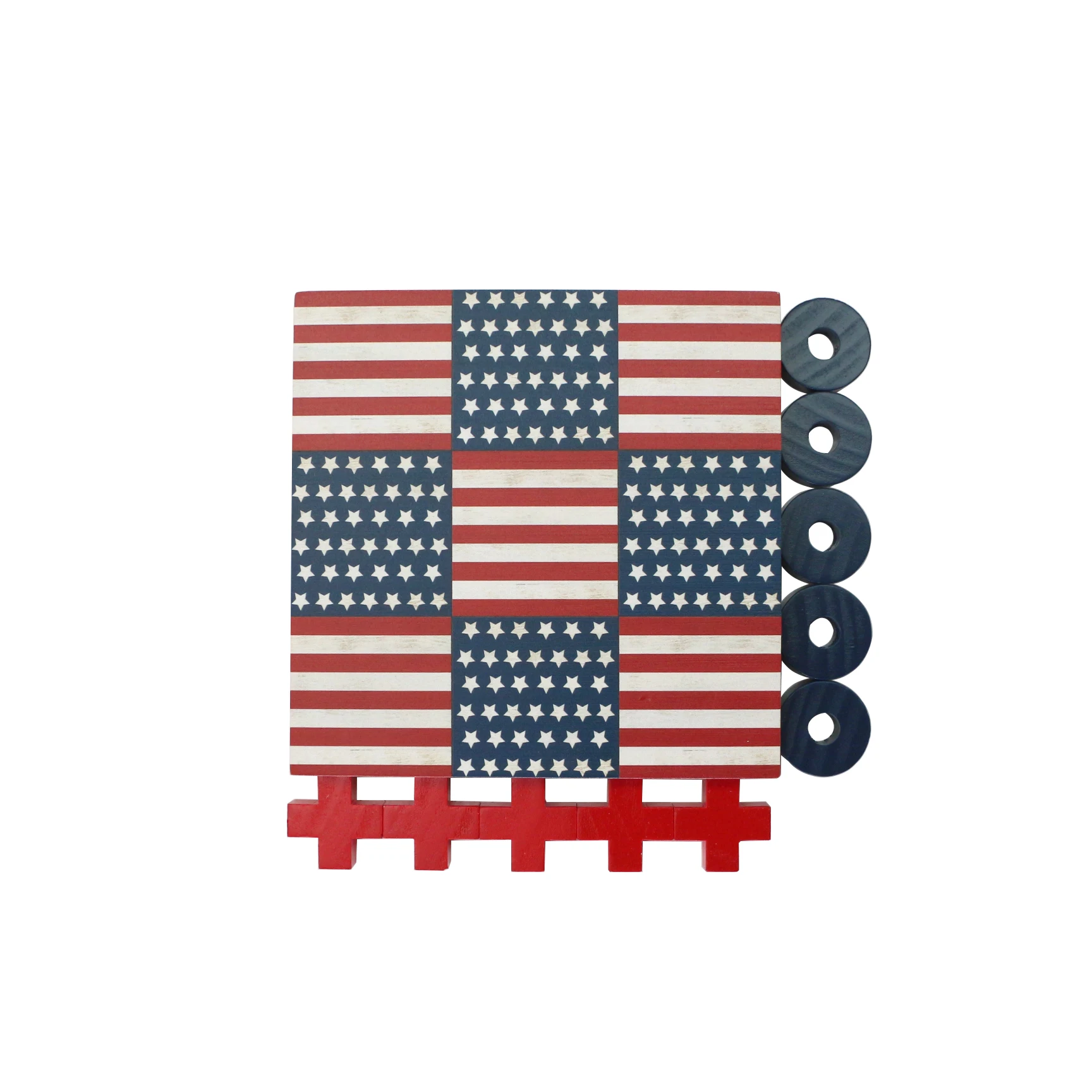 25 Years Manufacturer American Flag Themed Board Game Set 3 In 1 12 ...