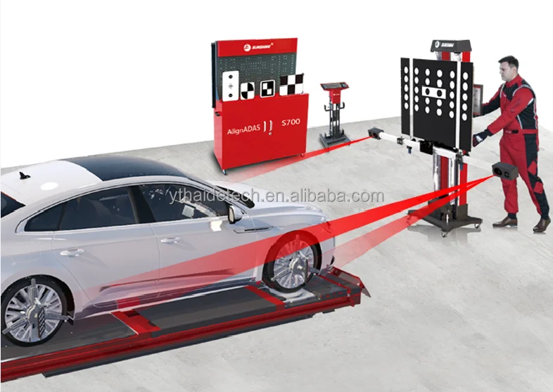 High Accuracy Diagnostic Scanner Tools Adas Calibration Stand Ce Certified Sunshine S750