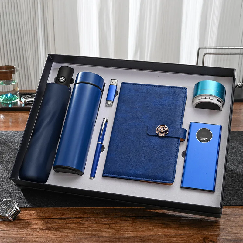 Luxury Gift Set Note Book A5 up With Pen With Usb Flash Drive Thermos ...
