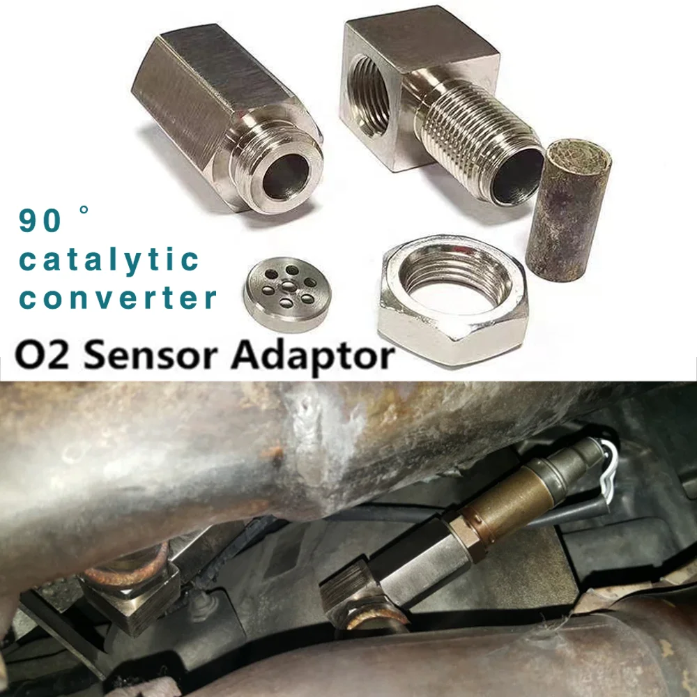 Universal Oxygen Sensor Catalytic Converter M18 * 1.5 46mm New Mini ...