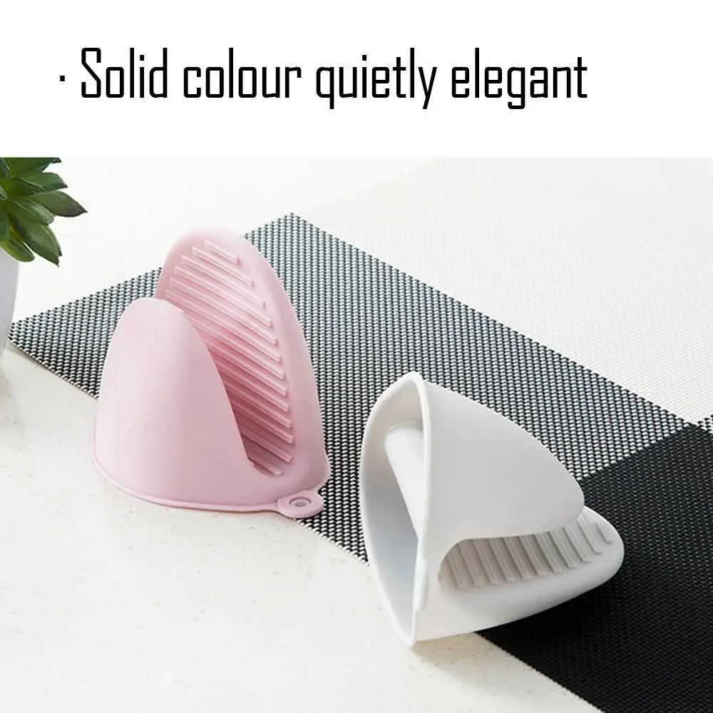 Hot Easy Cleaned Microwave Oven Mitt Non-slip Glove Silicone Hand ...