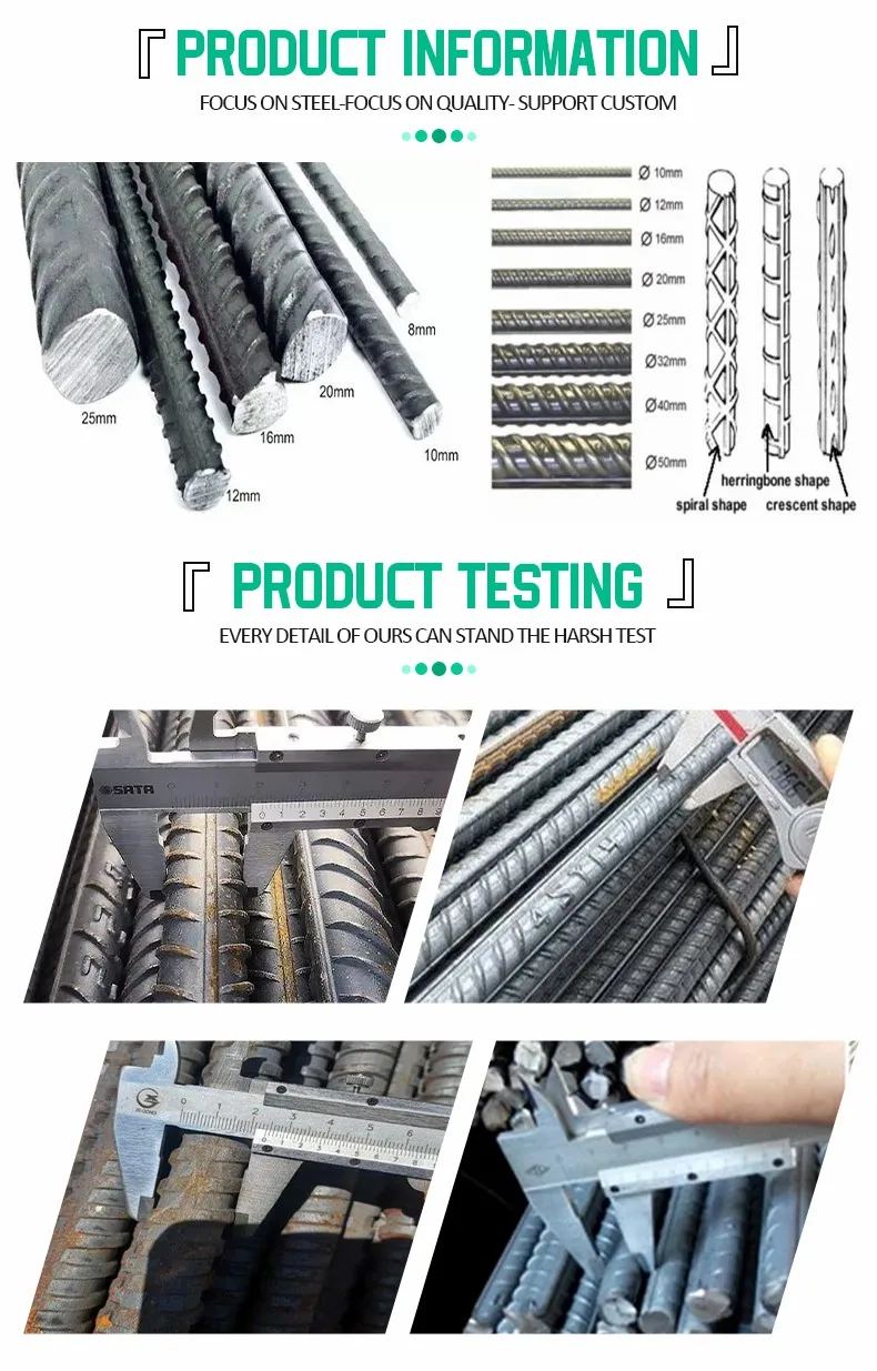 High Strength Deformed Bars Hrb400 Hrb500 for Construction