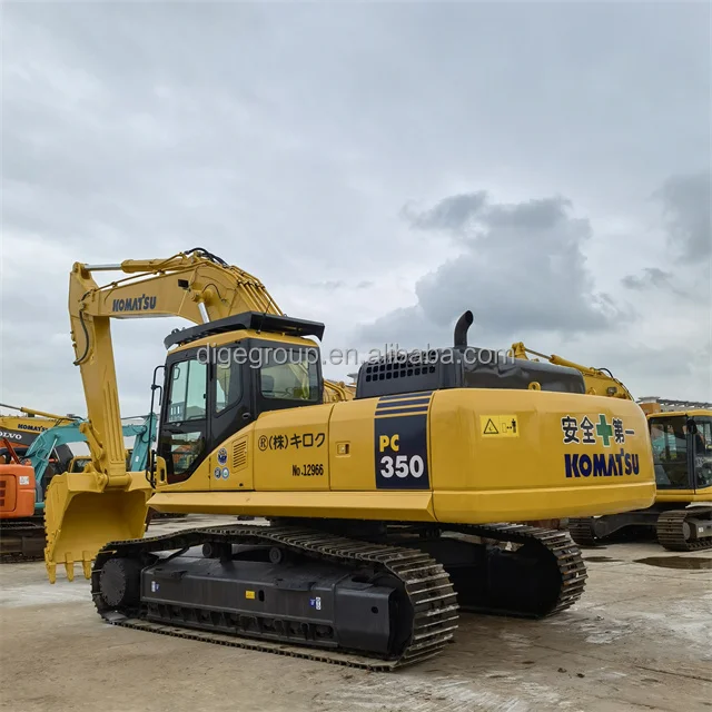 Japan Original Komatsu Used Excavator Pc350-7 Komatsu Excavator Pc350-7 ...