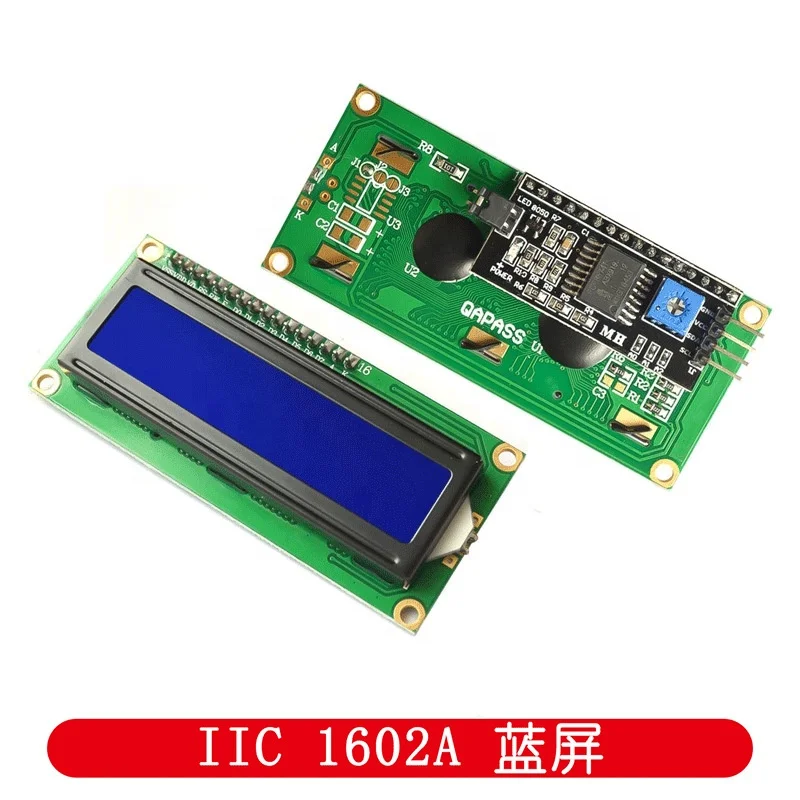 Lcd1602 Blue Screen Module 16x2 Character Lcd Iic I2c Interface 5v - Buy Lcd1602 Blue Screen ...