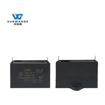 China Factory Pricecbb61 450v 20uf Fan Capacitor Sh Two Quick-connect ...