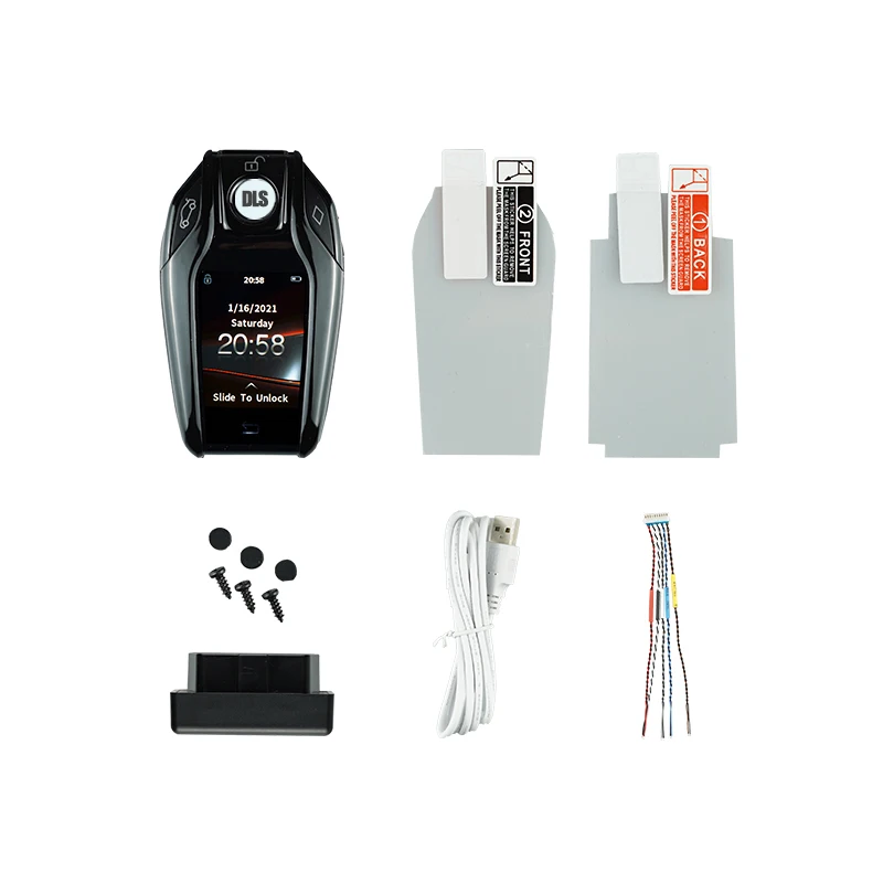 Universal Car Smart Remote Control Key with LCD Display