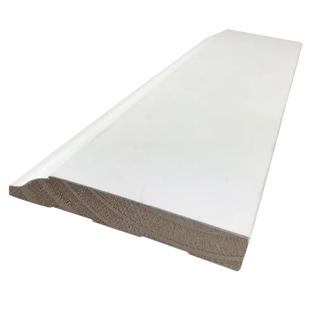 White Primed Finger Joint Pine Baseboard - Durable & Stylish