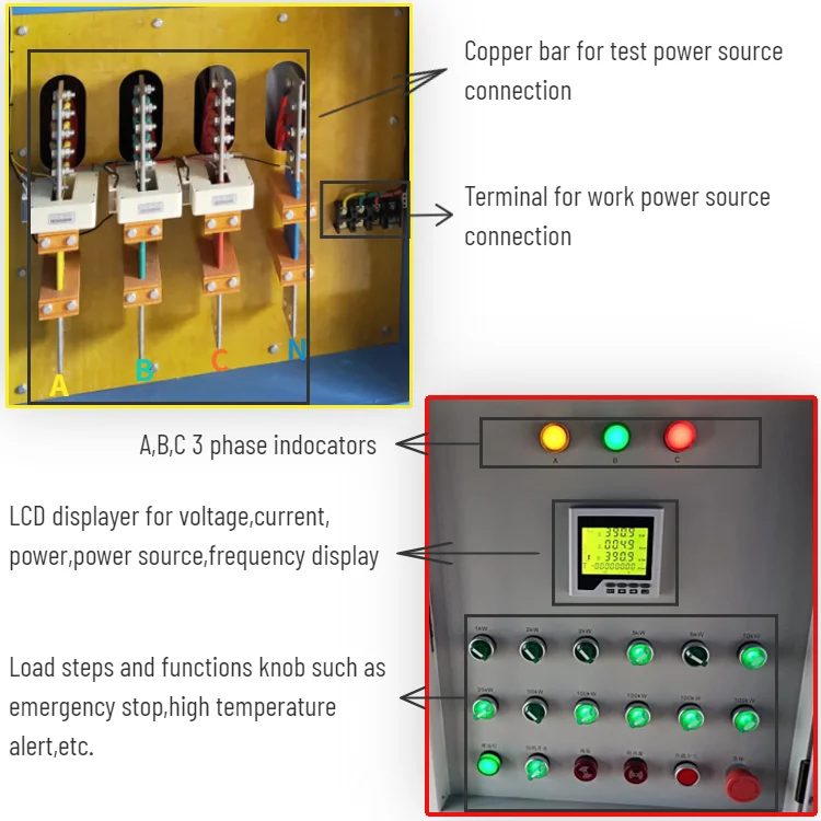 Factory Price 500kw Ac Resistive Load Bank Generator Load Bank - Buy ...