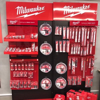 Single Side Milwaukee Tools Shelves Shelf Grocery Store Supermarket ...
