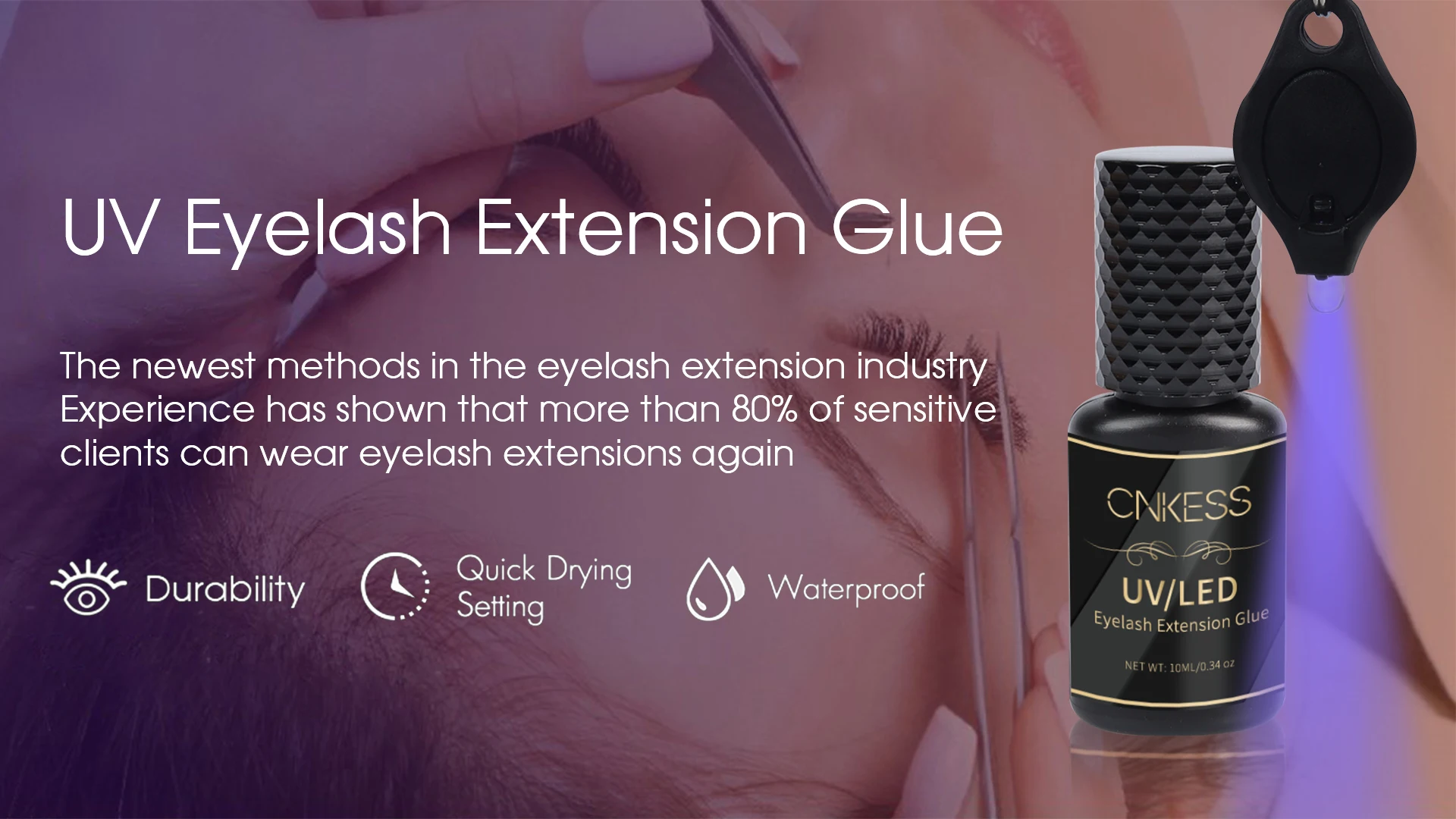 Private Label Uv Led Lash Glue Transparent Uv Led Lamp For Lash Extensions Glue - Buy Uv Led ...