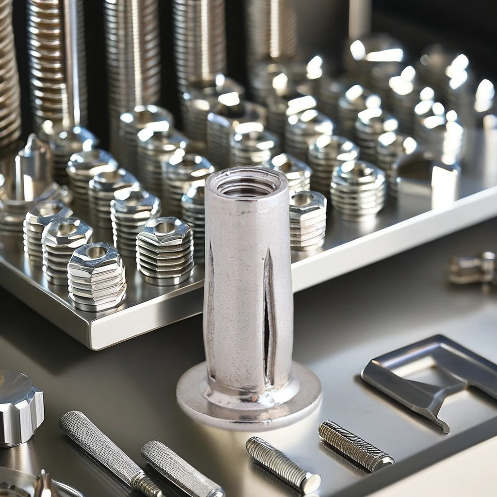 Alibaba.com: Stainless Steel Pre-bulbed Slotted Body Rivet Nuts with ...