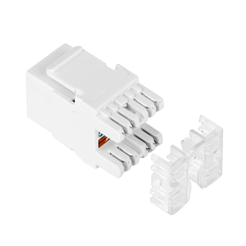 180 Degree Rj45 Cat6 Keystone Jack Utp 8p8c Rj45 Module Connector Wall ...