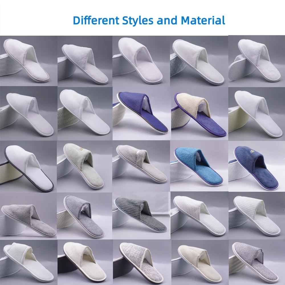Oem Eco Friendly Hotel Slippers Luxury Custom Disposable Slippers With ...