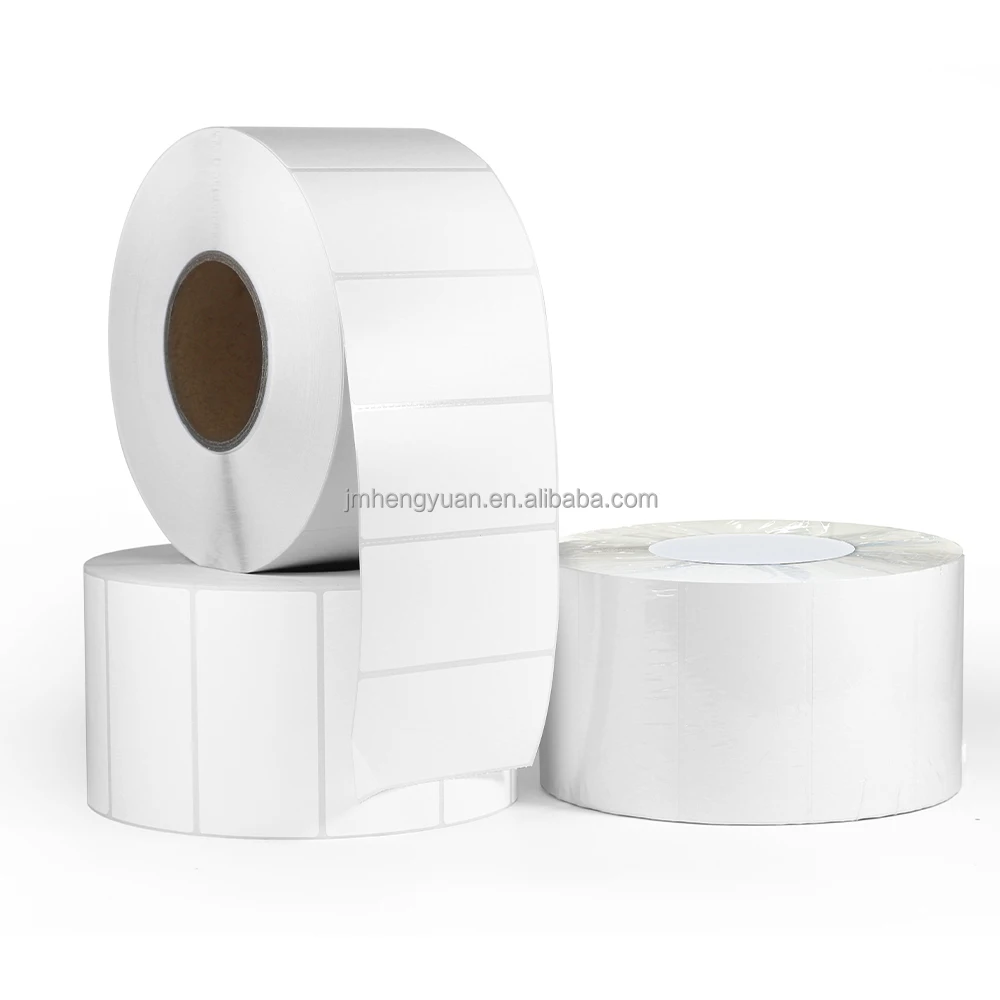 Custom Waterproof Blank 4x2 Inch Direct Thermal Barcode Label Sticker ...