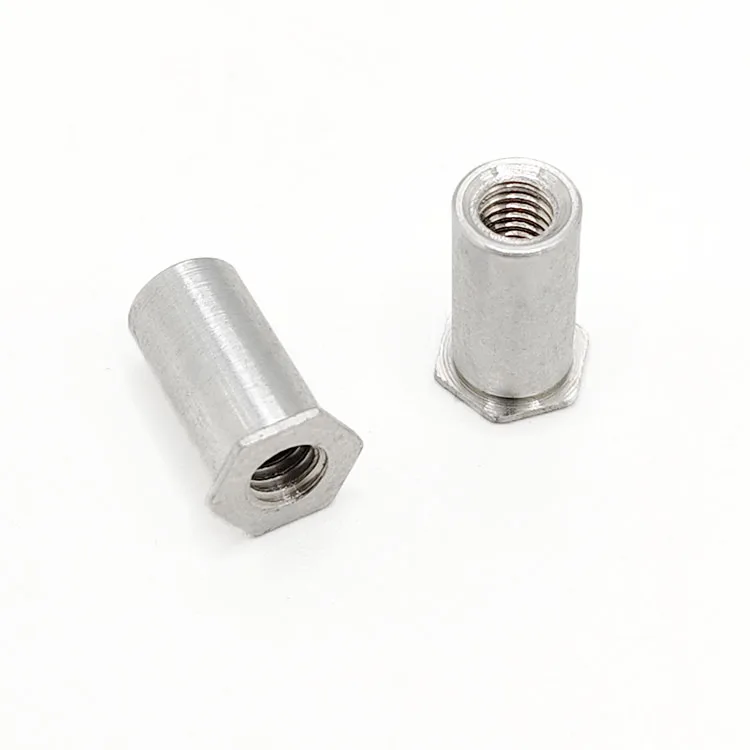 Threaded Rivet Stud Hexagon Standoffs Aluminum Through Hole Pressure ...