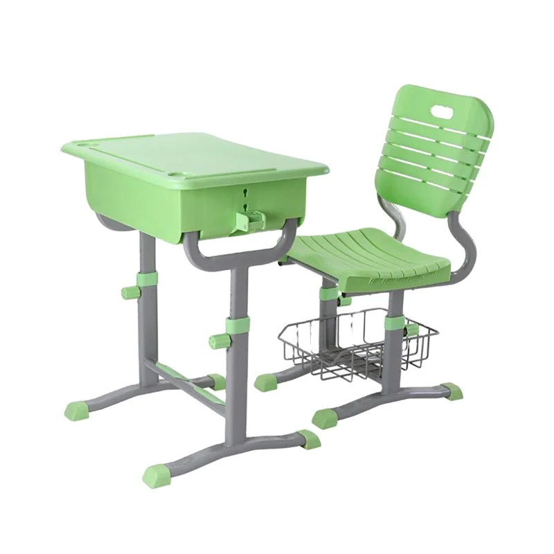 High Quality Adjustable Pre School Furniture School Desk Plastic ...