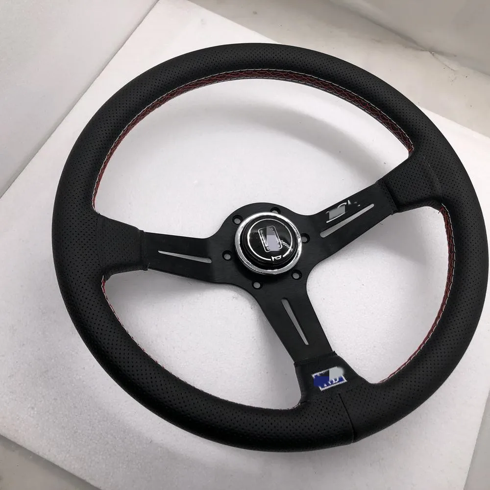 TRAPLY Racing Deep Dish Custom Universal Sports Drift Leather Suede ...