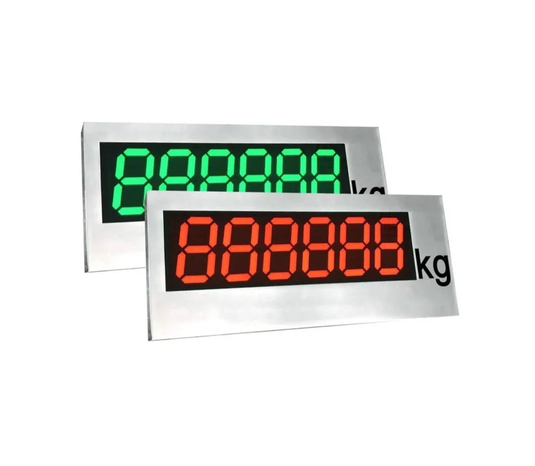 Cx-5 Led Green Series Digital Signage 5 Inch Remote Display Weighing ...