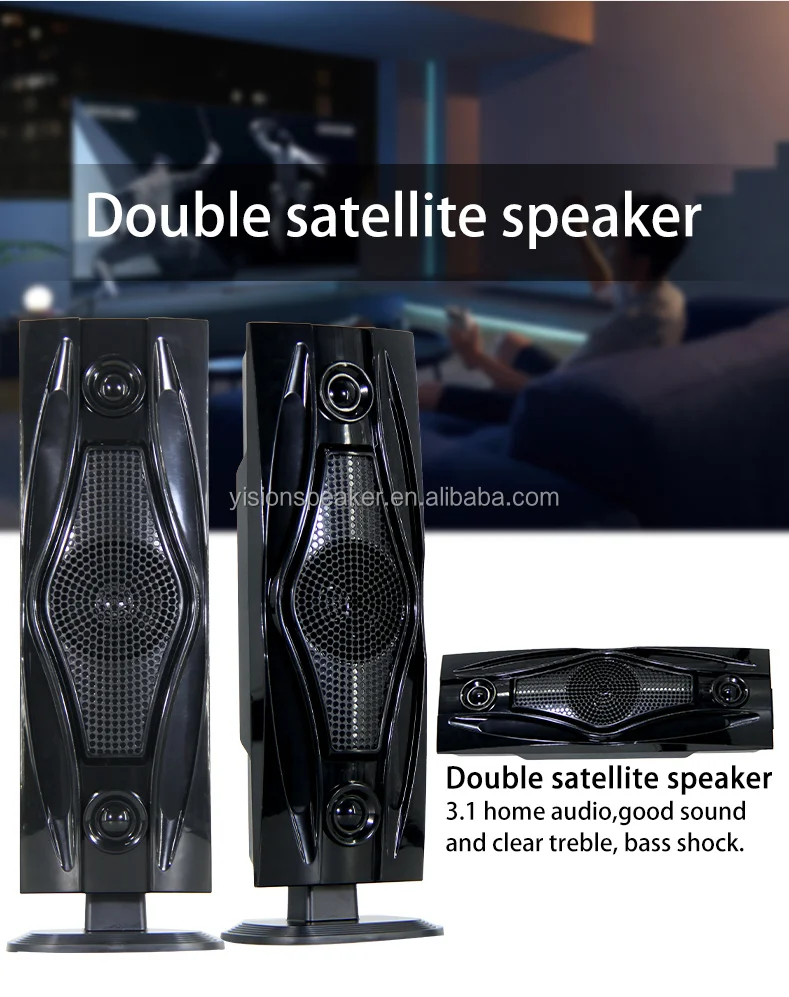 3.1 Multimedia Subwoofer Woofer Speaker Tv Sound bar Home Theater ...