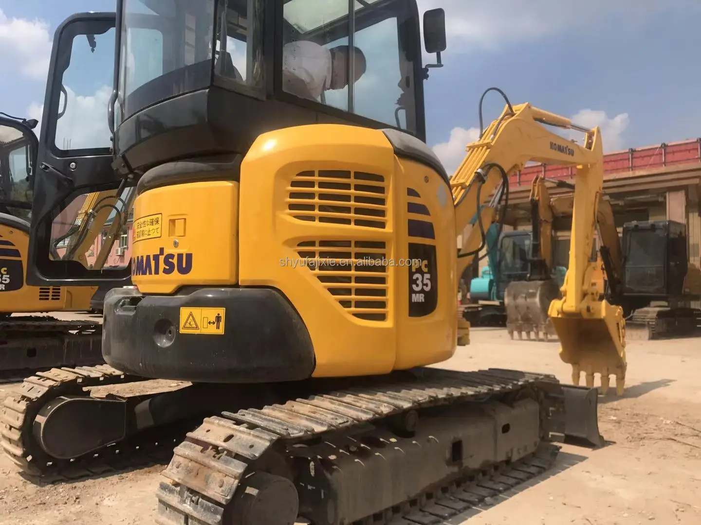 Second Hand Komatsu Pc35mr Excavator 3.5 Ton Mini Multifunctional ...