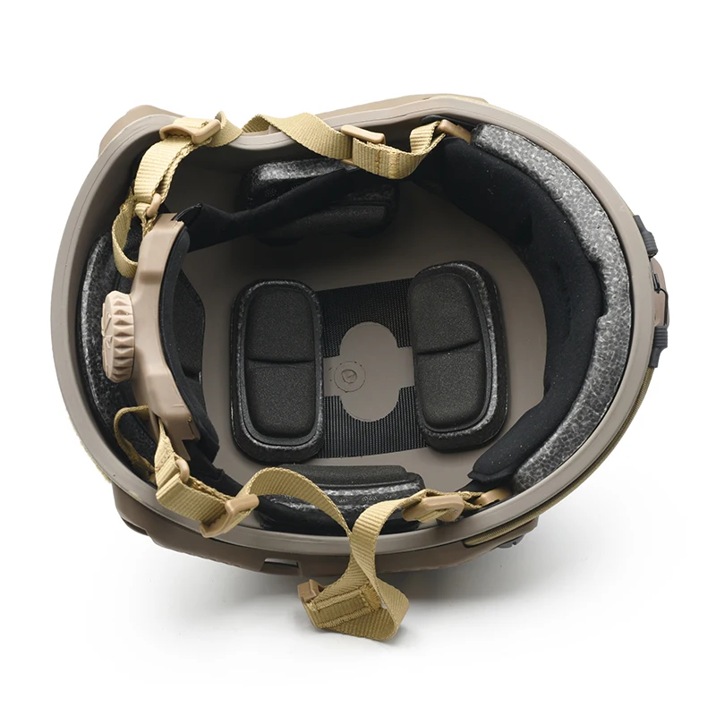 OPP TACTICAL Multicam High Cut FAST Lightweight Tactical Helmet Safety ...